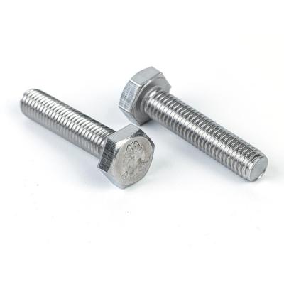 China Bolsas de cabeça hexadecimal de aço inoxidável padrão GB com fio completo de aço carbono grau 8.8 à venda