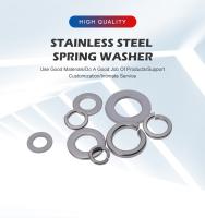 China Metric Spring Helical Split Ring Lock Washer Spring Washer DIN Standard Plain Finish for sale