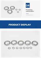 China Metric Spring Helical Split Ring Lock Washer Spring Washer DIN Standard Plain Finish for sale