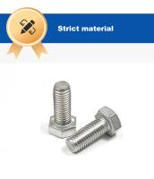 China DIN Standard Outer Hexagon Custom Stainless Steel Hex Head Screw Bolt for Performance for sale