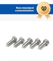 China DIN Standard Outer Hexagon Custom Stainless Steel Hex Head Screw Bolt for Performance for sale