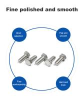 China Stainless Steel Full Thread Bolts Customizable Hex Head for Customer Requirements for sale