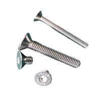 China Pan Head DIN7991 SS304 A2-70 Full Thread Countersunk Socket Head Screws for All Sizes for sale