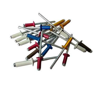 Cina 6-32mm DIN Standard Eco-friendly Round Head Pop Rivets con opzioni di colori multipli in vendita