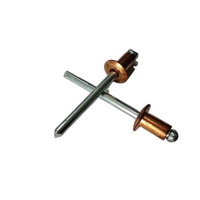 Cina Rivetti di ottone resistenti alla corrosione per molteplici applicazioni Lunghezza 3-35 mm in vendita