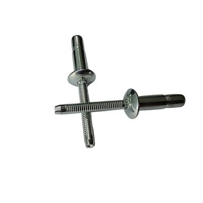 Cina Alta resistenza Interlock Serie SSPI Rivets ciechi Acciaio al carbonio Testa rotonda Finitura brillante in vendita