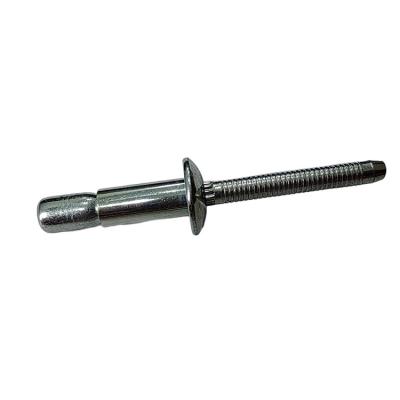 Cina Alta resistenza Interlock Serie SSPI Rivets ciechi Acciaio al carbonio Testa rotonda Finitura brillante in vendita