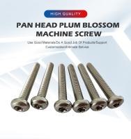 China Full Thread Type Stainless Steel Tamper Proof Button Head Security Screws with Pin for sale