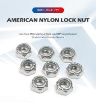 China UNC Measurement System Stainless Steel Flush Head Knurled Threaded Embedded Lock Nuts for sale