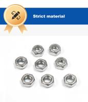 China UNC Measurement System Stainless Steel Flush Head Knurled Threaded Embedded Lock Nuts for sale