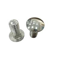 China DIN603 Standard Flat Head Bucket Elevator Carriage Bolt for Architecture Test Report for sale