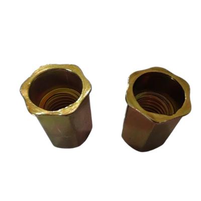 Cina Sistema metrico di misurazione Capo piccolo con nocciolo di rivetto aperto full hex con rivestimento in zinco giallo in vendita
