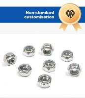 China UNC Measurement System Stainless Steel Flush Head Knurled Threaded Embedded Lock Nuts for sale