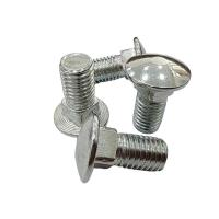 China One-stop Customized Service Round Head Square Neck Thread Flag Pole Bolts for Bench for sale