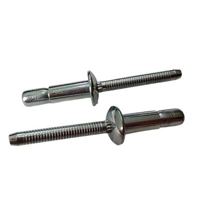 Cina Affidabile Interlock Serie SSPI Rivetti ciechi in acciaio al carbonio 20 mm Lunghezza Finitura brillante in vendita
