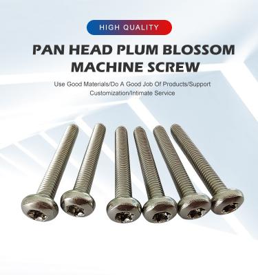 China Stainless Steel 2024 Torx Pin 6 Lobe Pan Button Head Machine Anti Theft Tamper Proof Screw for sale