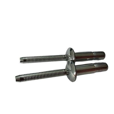 Cina Affidabile Interlock Serie SSPI Rivetti ciechi in acciaio al carbonio 20 mm Lunghezza Finitura brillante in vendita
