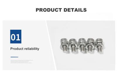 China Wholesales Combination Screw Bolt Hexagon Socket Bolts And Spring Washers 100% Insepected for sale