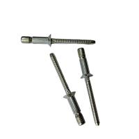 China High Strength Interlock SSPI Series Blind Rivets Iron Countersunk Head ISO Standard for sale