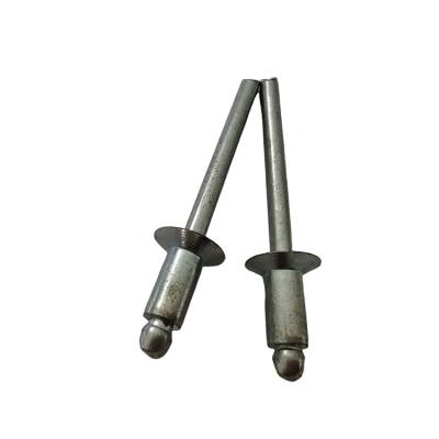 Cina Miglior resistente e 3,0 mm di ferro Countersunk Head Open End Rivets ciechi Finitura brillante in vendita