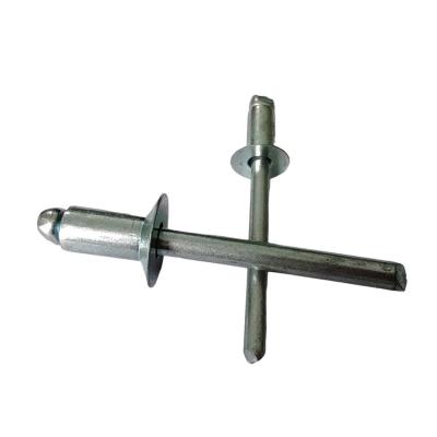 Cina Miglior resistente e 3,0 mm di ferro Countersunk Head Open End Rivets ciechi Finitura brillante in vendita