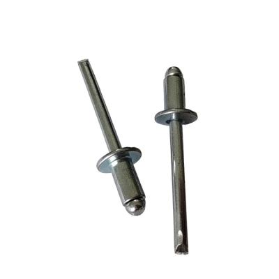 Cina Miglior resistente e 3,0 mm di ferro Countersunk Head Open End Rivets ciechi Finitura brillante in vendita