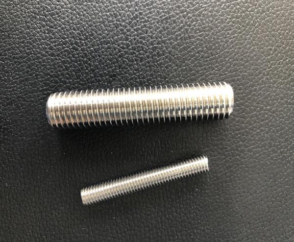 Quality 304 Stainless Steel Dual Head Threaded Bar M3 M4 M5 M6 M8 M10 M12 M16 DIN for sale
