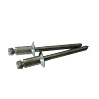 China Affordable and Durable 4.0mm Open End Blind Rivets Countersunk Head Easy Installation for sale