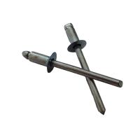 China Affordable and Durable 4.0mm Open End Blind Rivets Countersunk Head Easy Installation for sale