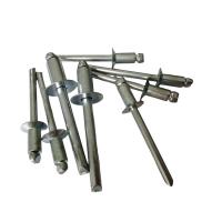 China Affordable and Durable 4.0mm Open End Blind Rivets Countersunk Head Easy Installation for sale