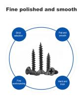 China Custom Fasteners Steel Head type Hexagonal Self-Tapping Thread Screw for 2024 Market for sale