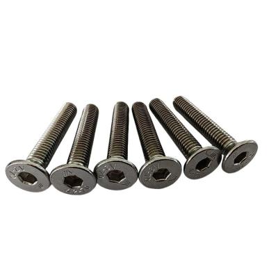 Китай Полный нить Тип INCH Измерение Нержавеющая сталь 304 Countersunk голова Плоская голова винтов продается