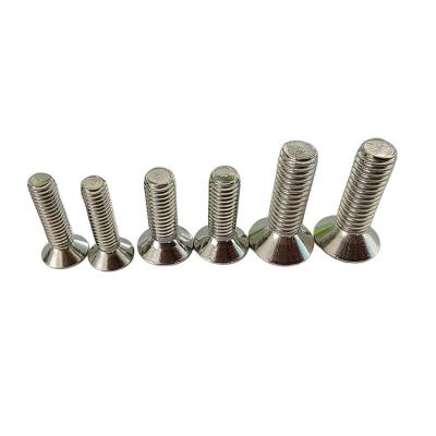 China Volledige draad Type INCH Meting Roestvrij staal 304 Countersunk Head Flat Head Schroeven Te koop