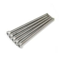 China Stainless Steel 304 316 Pan Head Hex Socket Caphead Machine Screw Full Thread Half Thread for sale