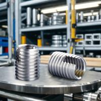 China Tapping Threaded Insert for M2-M8 Wire Thread Stainless Steel Slotted Self Tapping for sale