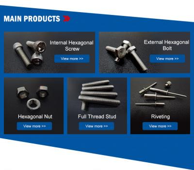 China Stainless Steel Ball Screws voor Asbest Canopy Professional Hex Head Plain Finish Te koop