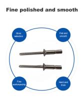 China All Stainless 6.4mm Leak-proof Structural Rivet huck bolt for High Connection Strength for sale