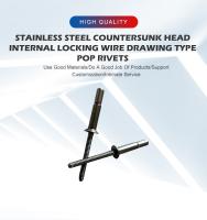 China High Strength Rivets Structural Outlock Blind Rivet Countersunk Head Anlock Type for sale