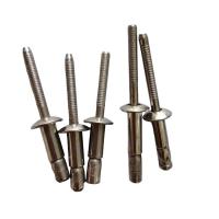 China Item name Customized Anlock Type Blind Rivets Iron Rivets with Different External lock for sale