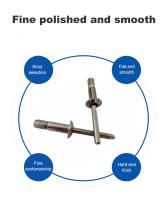 China Item name Customized Anlock Type Blind Rivets Iron Rivets with Different External lock for sale