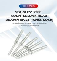 China 304 Stainless Steel Flat Round Countersunk Head Cup Type Blind Rivet with Open End for sale
