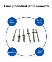 China Control Test Report -Made Stainless Steel Multi-Drum Double Strand Non-Rolling Rivets for sale