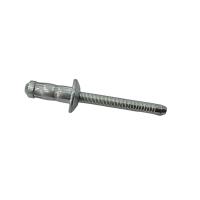 China One-stop Customized Service Open Type Coller Carbon Steel Open End Solid Metal Rivets for sale