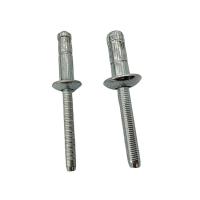 China One-stop Customized Service Open Type Coller Carbon Steel Open End Solid Metal Rivets for sale