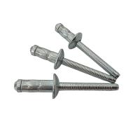 China One-stop Customized Service Open Type Coller Carbon Steel Open End Solid Metal Rivets for sale
