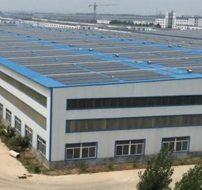 China Vervaardigde het Kader van het schone Energie Structurele Staal Zonnemachtsdak Q355B Te koop