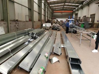 Cina Prova di costruzione di tremito di montaggio del magazzino della struttura d'acciaio dell'officina prefabbricata su ordinazione in vendita