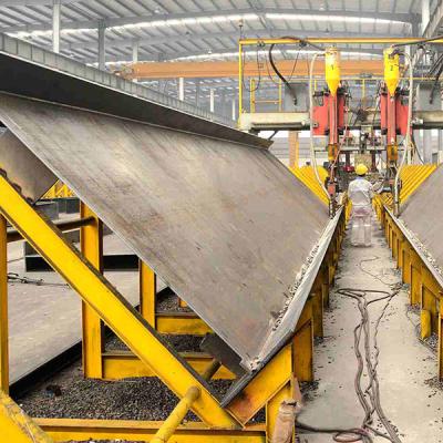 China Het Structurele Staalvervaardiging van de lassenplaat met Houten Palletpakket Te koop