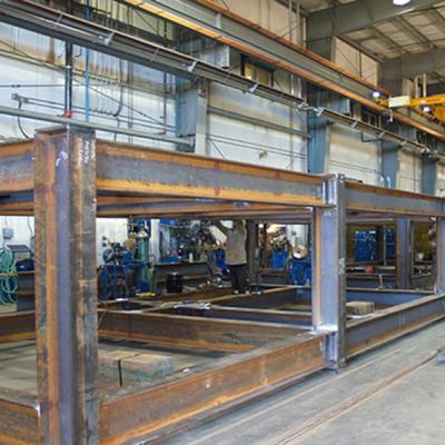China Het Structurele Staalvervaardiging van de lassenplaat met Houten Palletpakket Te koop
