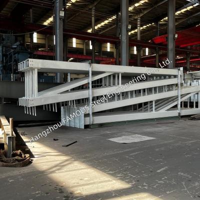 China AISC 360 Certified Prefab Box Section Portal Frame Rafter for Industrial Steel Workshop for sale